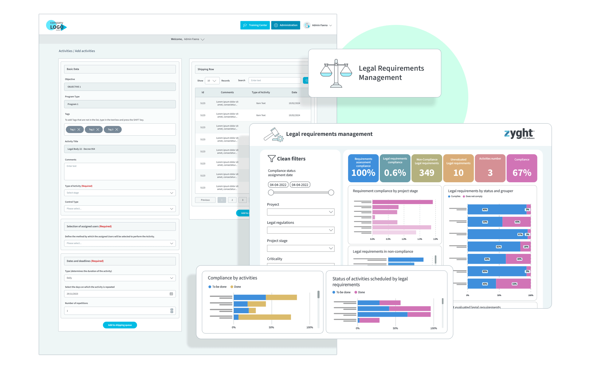 Legal Requirements Management - ZYGHT